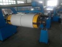 China Semiautomatic 380V / 3PH Steel Slitting Line Machinery With Hydraulic Tension Station for sale