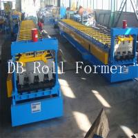 China Customized Sheet Metal Decking Roll Forming Machine Controled by PLC System for sale