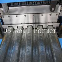 China 18.5kw Metal Decking Sheets Roll Forming Machine Used on High Buildings for sale