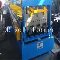China Sheet Metal Decking Roll Forming Machine with PLC Controlling System for Buildings for sale