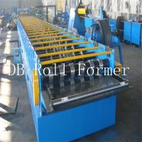 China 380V 60Hz Floor Deck Roll Forming Machine With 10 - 12Mpa Hydraulic Pressure for sale