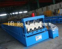 China Customized Sheet Metal Decking Roll Forming Machine Controled by PLC System for sale