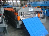 China Roof Panel Roll Forming Machine With Hydraulic Control For Automatic for sale