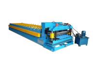 China Steel Tile Roof Panel Roll Forming Machine With Hydraulic Control System For Automotive for sale