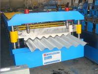 China 380V Sandwich Panel Line Corrugated Roof Panel Roll Forming Machine With Hydraulic Control System for sale