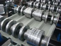 China Roof Panel Roll Forming Machine With Hydraulic Cutting Type For Steel-structure Warehouse for sale