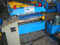 China Roof Panel Sheet Metal Roll Forming Machine With High Speed And Low Labor for sale