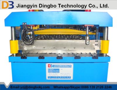 China Warranty 2 Years Galvanized Aluminum Corrugated Steel Sheet Making Machine for sale