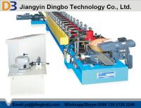 China Galvanized steel Shutter Door Roll Forming Machine With Hydraulic Cutting for sale