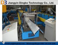 China Mould Hydraulic Cutting Color Steel Ridge Cap Making Machine for sale