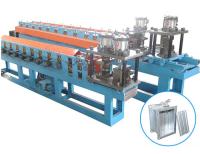 China Curtain Fire Damper Frame Flange Metal Roll Forming Machines High Speed CE & ISO for sale