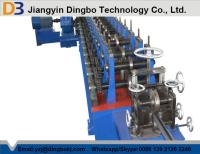 China Adjustable Racking Roll Forming Machine With Manual Uncoiler 6~8m/Min for sale