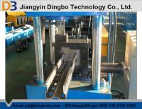 China Cutting Blade Cr12 Rack Upright Roll Forming Machine With 22kw 380V 50Hz for sale