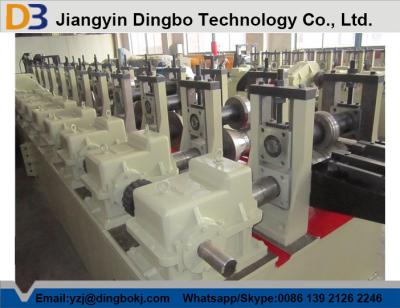 China High Precision Hydraulic Cutting Pillar Rack Roll Forming Machine With 18 Stations for sale