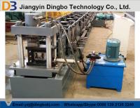 China High Speed 10-15 m/min Storage Rack Roll Forming Machine PLC Colored Touch Screen for sale