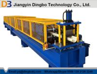 China Plc Controlled Gutter Roll Forming Machine , Wall Panel Roll Forming Machine for sale