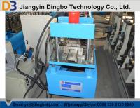 China PPGI Shutter Door Roll Forming Machine / Rolling Shutter Machine 0.3mm-0.6mm Thickness for sale