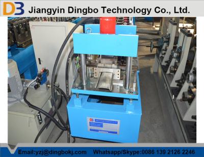 China PPGI Shutter Door Roll Forming Machine / Rolling Shutter Machine 0.3mm-0.6mm Thickness for sale