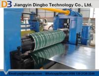 China 1600mm 50HZ / 3PH Steel Coil Slitting Line Machine For Stainless Steel Sheet for sale