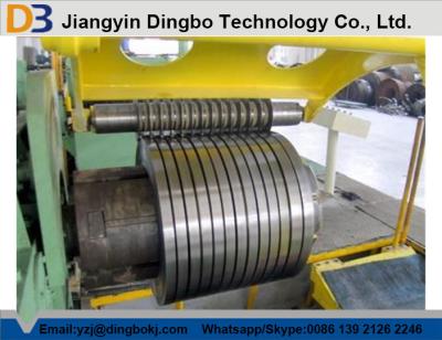 China 1600mm 50HZ / 3PH Steel Coil Slitting Line Machine For Stainless Steel Sheet for sale