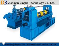 China Capacity 100KW Semiautomatic Steel Slitting Line Machine with Hydraulic Tension Station for sale