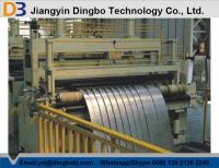 China Semiautomatic 380V / 3PH Steel Slitting Line Machine With Hydraulic Tension Station for sale