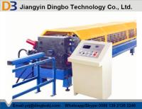 China 3kw Main Motor Downspout Roll Forming Machine with 80mm Shaft Diameter for sale