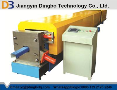 China 7.5kw Main Motor Power Downspout Roll Forming Machine Controlled by PLC for sale