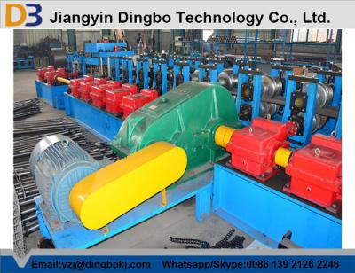 China 2 Waves GuardRail Roll Forming Machine  GCr15 Bearing Steel Rollers  Highways for sale