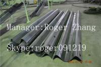 China 50 Hz W-beam Guardrail Roll Forming Machine  Cr 12 Mould Steel Cutter Blade for sale