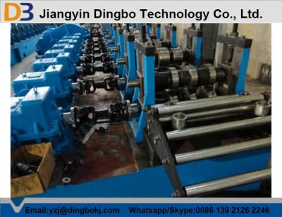 China GuardRail Roll Forming Machine with GCr15 Bearing Steel Rollers for Highways for sale