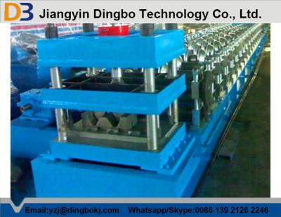 China PLC GuardRail Roll Forming Machine With GCR15 Bearing Steel For Highways for sale
