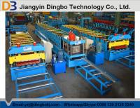 China Cee Zee Interchangeable Roof Panel Roll Forming Machine Compture Control for sale