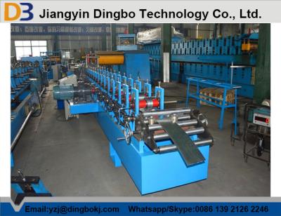 China 380V Z Purlin Roll Forming Machine 5T with Cr Bearing Steel , 18.5kw for sale