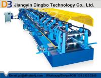China Guide Pillar Beam Purlin Roll Forming Machine Gearbox Driven for sale