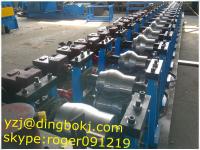 China 22kw Motor Truck Beam Purlin Roll Forming Machine With Gearbox Driven for sale