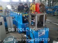 China Flange Fire Damper Purlin Roll Forming Machine / floor deck roll forming machine for sale