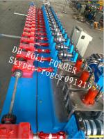 China 22kw Motor Power Truck Beam Purlin Roll Forming Machine Gcr12 Material for sale