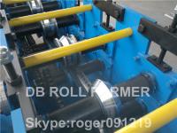 China Automatic Metal Purlin Roll Forming Machine PLC vector inverter for sale