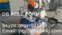 China Solar PhotovoltaicPurlin Roll Forming Machine With Saw Cutting for sale