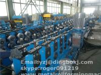 China Full Automatical Fire Damper Purlin Roll Forming Machine Enterprises Civil Construction for sale
