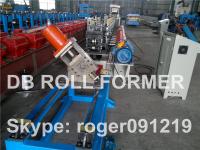 China 11KW Board Rack Purlin Roll Forming Machine Exhibition Center Automatic for sale