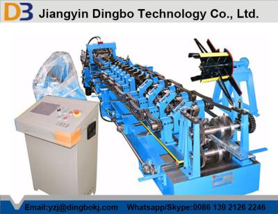 China 11 KW Z Purlin Roll Forming Machine with Well Compressive Strength for sale