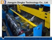 China 22kw Ridge Cap / Steel Floor Deck Roll Forming Machine with Galvanized Board / 30 Groups Rollers for sale