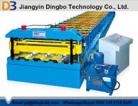China Customized Sheet Metal Decking Roll Forming Machine Controled by PLC System for sale