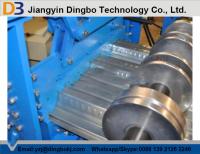 China Easy Operation Customized Sheet Metal Decking Roll Forming Machine Controled by PLC System for sale