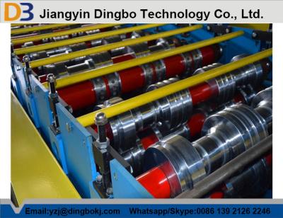 China 25m / Min Speed Floor Deck Roll Former Metal Forming Machine With PLC Contol for sale