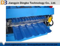 China Automatic K span Roof Panel Roll Forming Machine 15 Meters /min max speed for sale