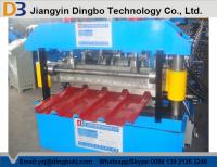 China Wall Panel Steel Sheet Roll Forming Machine In Construction For Outdoor Decoration for sale