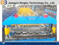 China Roofing Sheet Roll Forming Machine With Speed 10 - 15m / min For Construction Material for sale